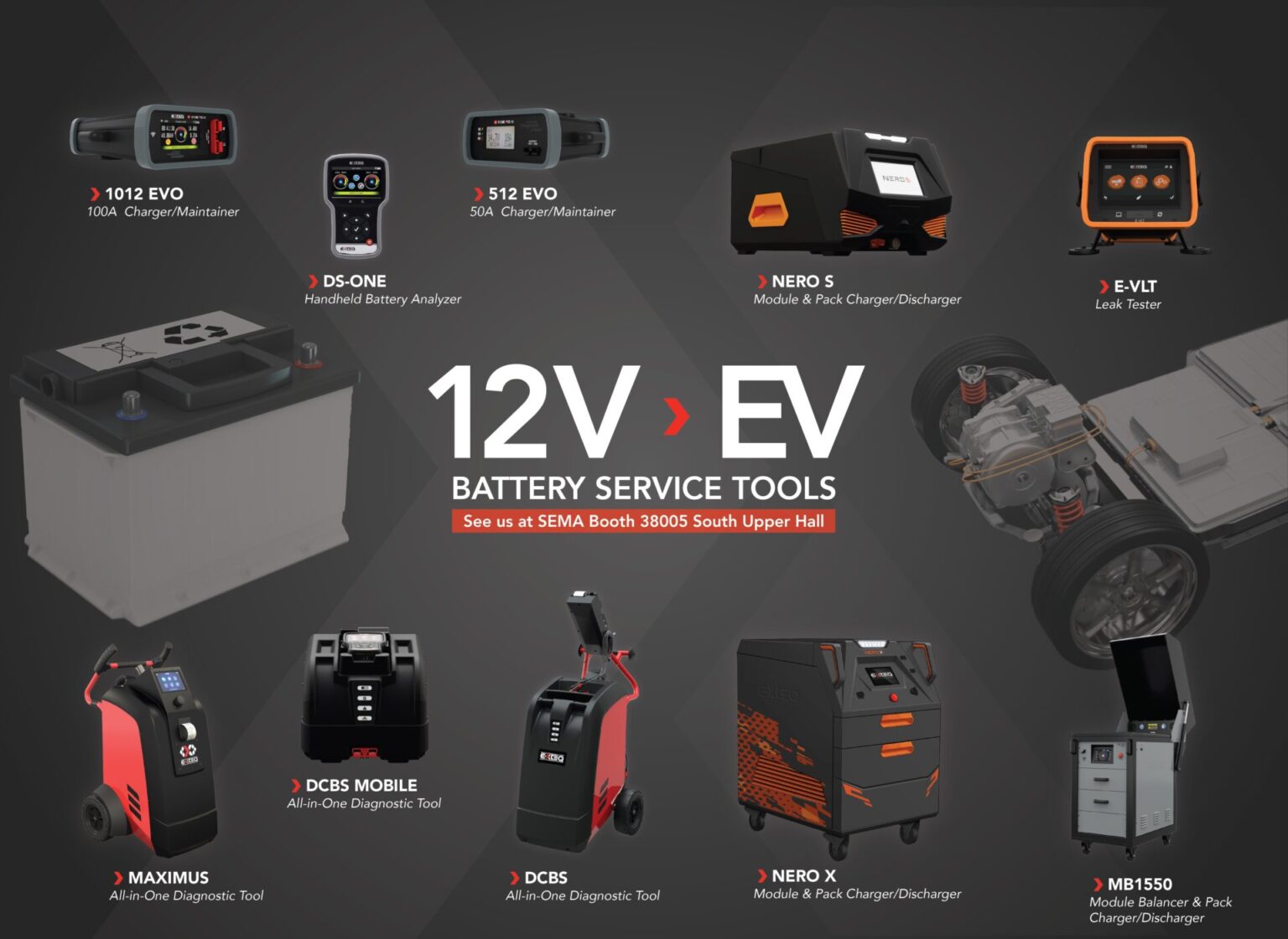 E-XTEQ SEMA SHOW 2024, WHERE TO FIND US - E-XTEQ